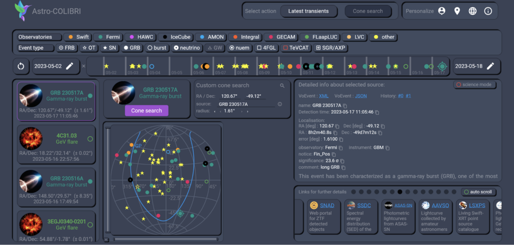 Tools for Multimessenger Astronomy · AHEAD